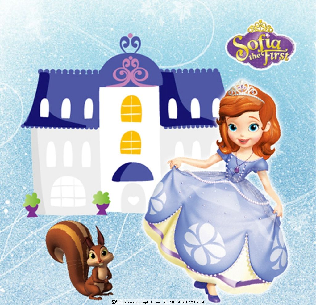 索菲亚公主系列1图片_动漫卡通_插画绘画-图行天下素材网