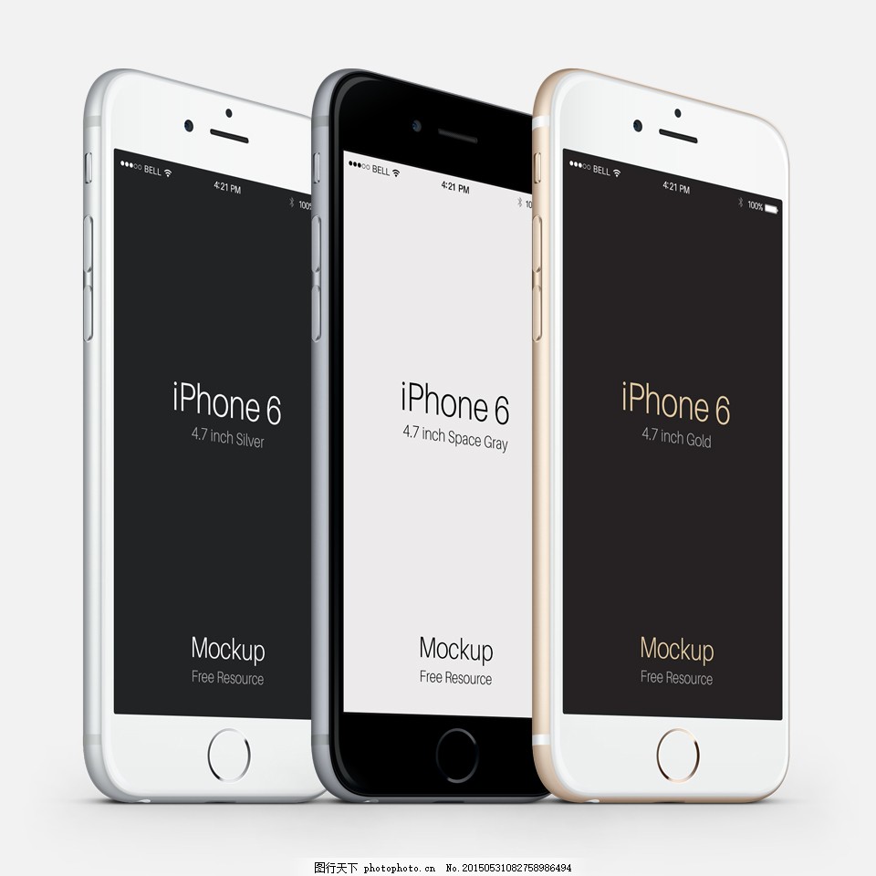 iPhone6Mockup图片_动作预设_样式笔刷-图行天下素材网