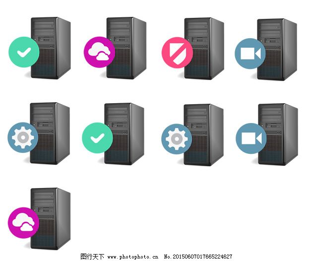 服务器图标下载图片_其他_ICON图标-图行天下素材网